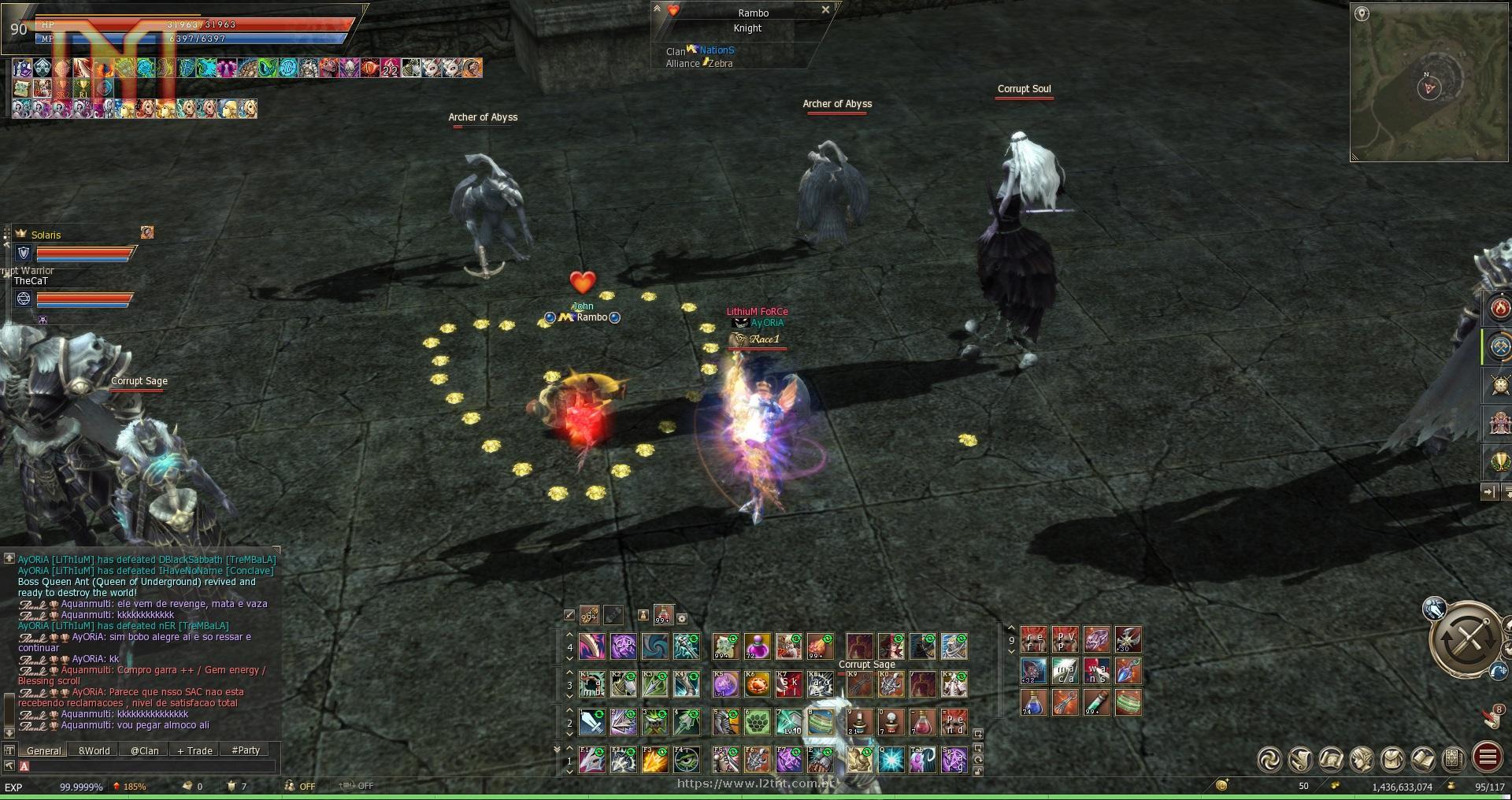 L2TNT Lineage II Classic High Five Server